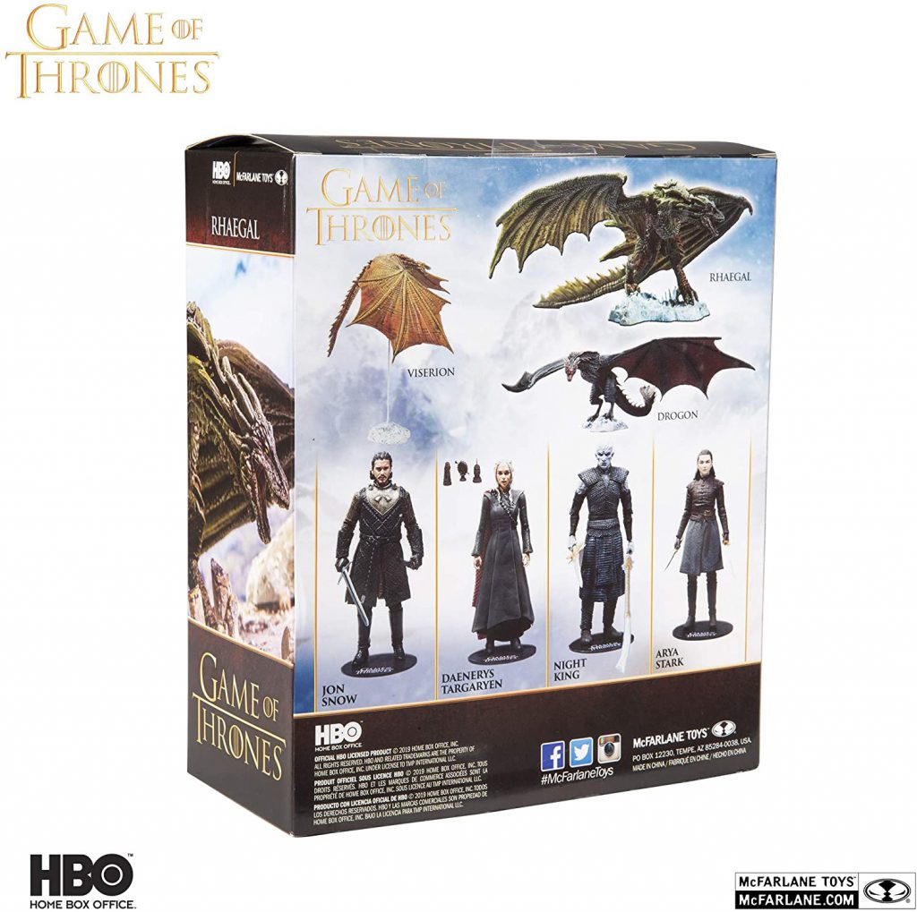 Game of Thrones Rhaegal Deluxe Figure - TheHerotoys