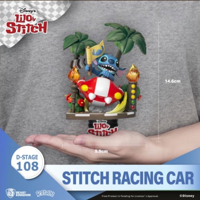 DS-108 Stitch : Racing Car Ver. - TheHerotoys