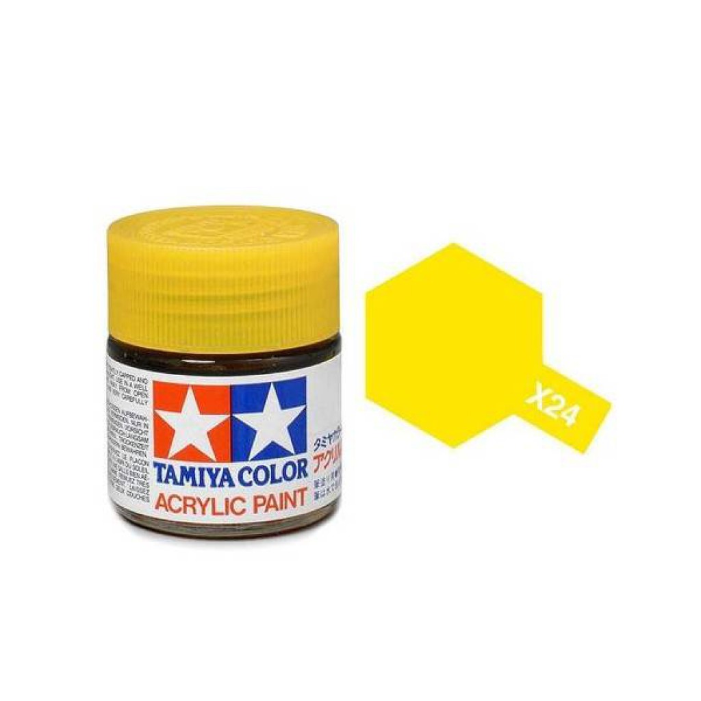 Tamiya Acrylic X 24 Clear Yellow TheHerotoys Tamiya Acrylic X 24 Clear Yellow TheHerotoys